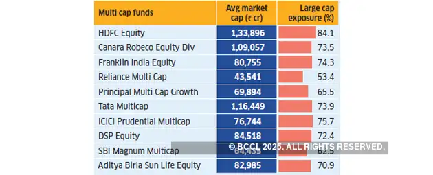 Investment in Mutual funds: Understand difference between large-cap ...