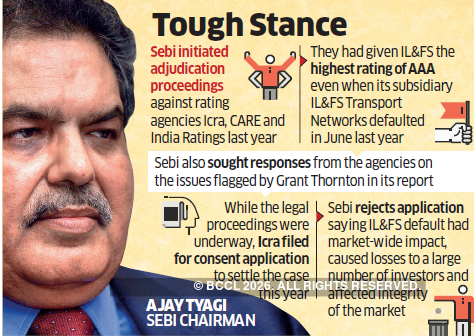 sebi: Sebi rejects Icra’s settlement application in IL&FS case - The ...