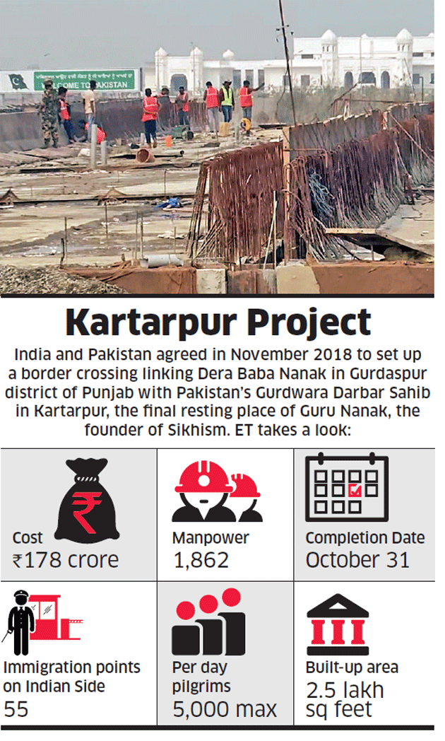 kartapur corridor: Kartapur corridor: Centre may relax communication ...