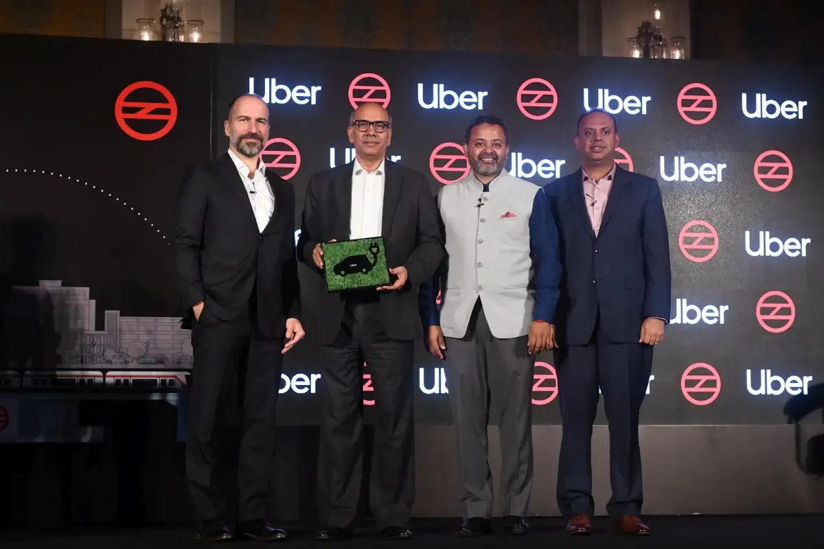 Uber India: Uber partners with Delhi Metro, unveils public ...