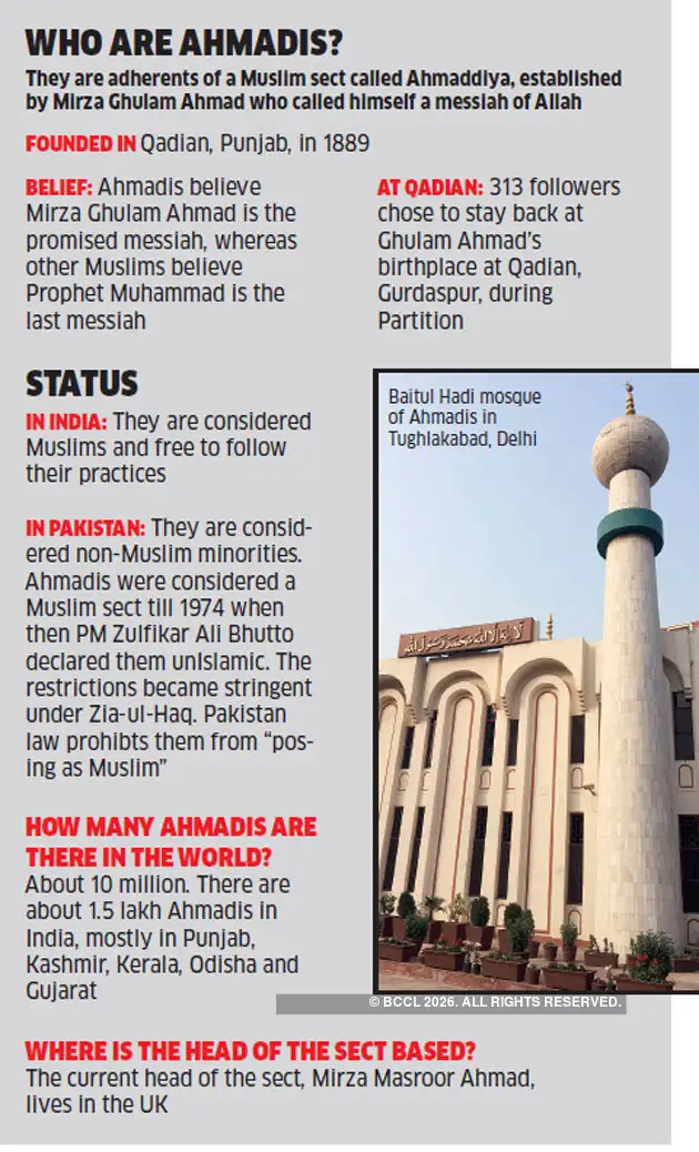 Ahmadis: In their prophet’s shadow: Ahmadis and their plight as a ...