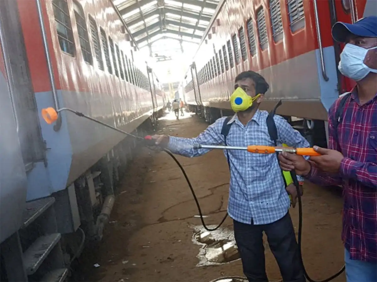 Railways manufactures prototype of isolation ward in non-AC coaches ...