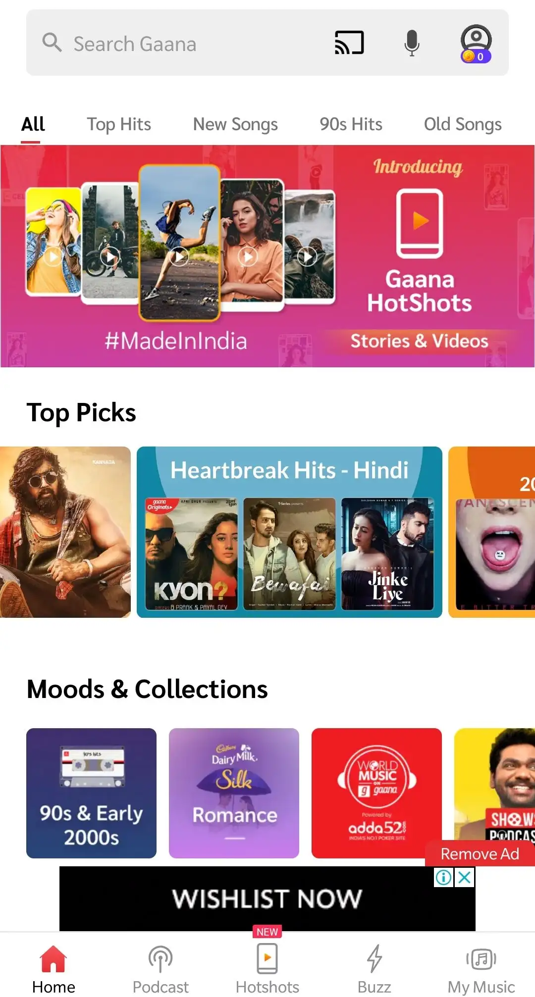 Gaana HotShots: Gaana debuts a short video platform HotShots - The ...