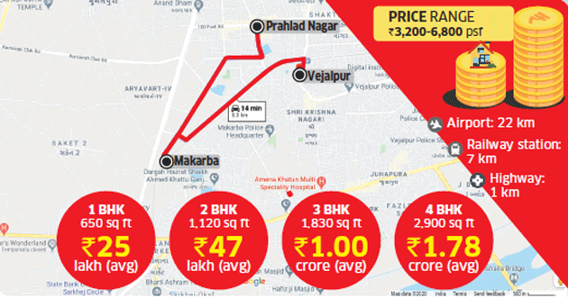 Ahmedabad Real Estate: This Ahmedabad locality is a residential and ...