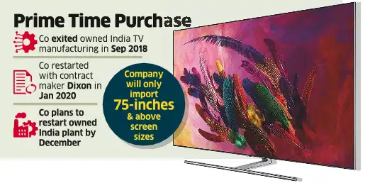 Make in India: Samsung to commence local production of TV sets from ...