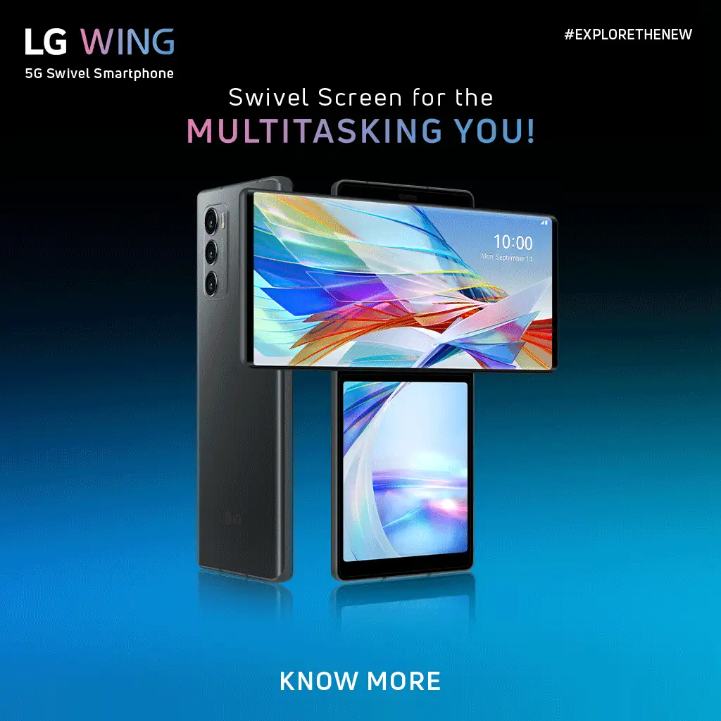 LG Wing: Bringing the next level of smartphone innovation to India ...