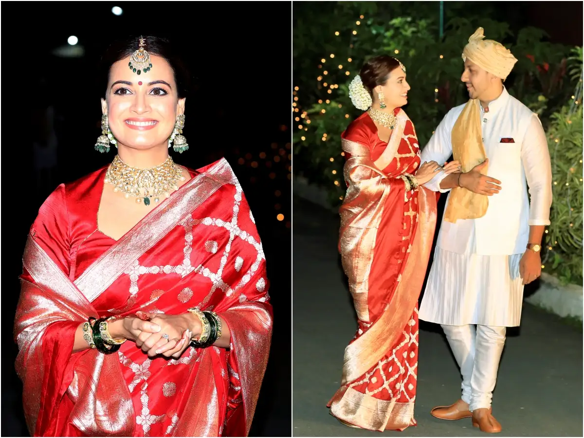 Dia Mirza | Vaibhav Rekhi: Hitched! Dia Mirza ties the knot with ...