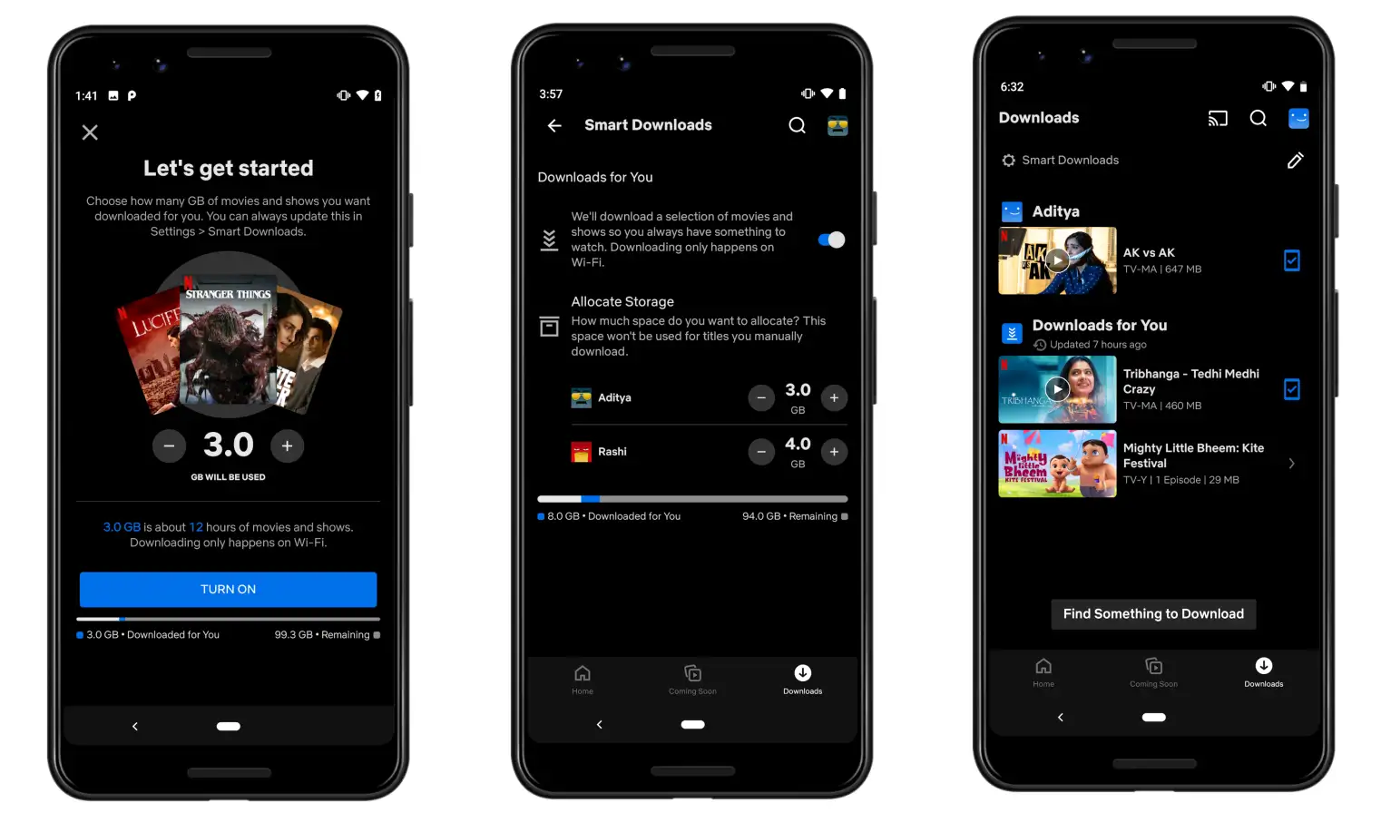 netflix downloads: Netflix launches automatic downloads feature on ...