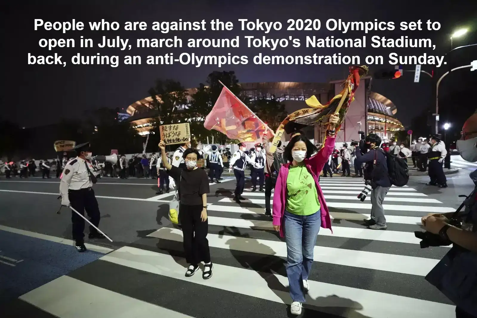 'Suffocated'': Art becomes form of protest against Olympics - The ...