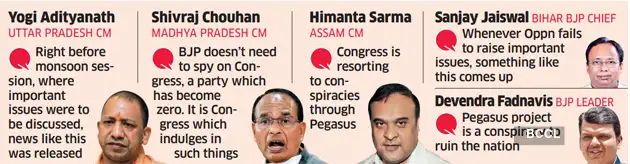 BJP CMs, senior leaders lead counter-attack - The Economic Times