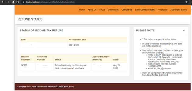 ITR Refund Status: How to check income tax refund status - The Economic ...