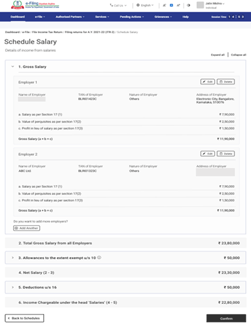 ITR 2 filing: How to file ITR-2 with salary income, capital gains and ...