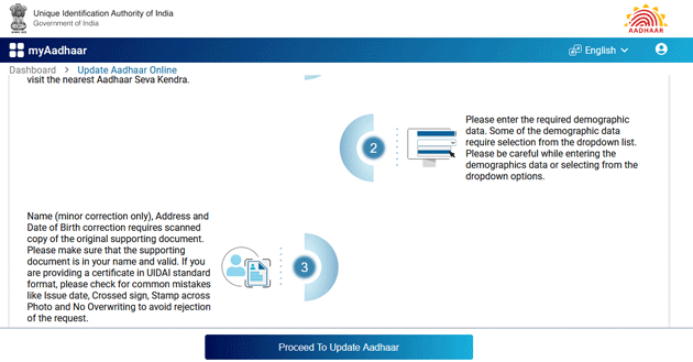 Aadhaar card update: How to change your name, date of birth and gender online - The Economic Times