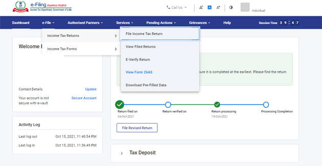 Form 26AS: How to download Form 26AS? Here are two ways