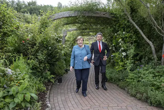 A day in the life of Angela Merkel post-retirement: Vegetable gardening ...