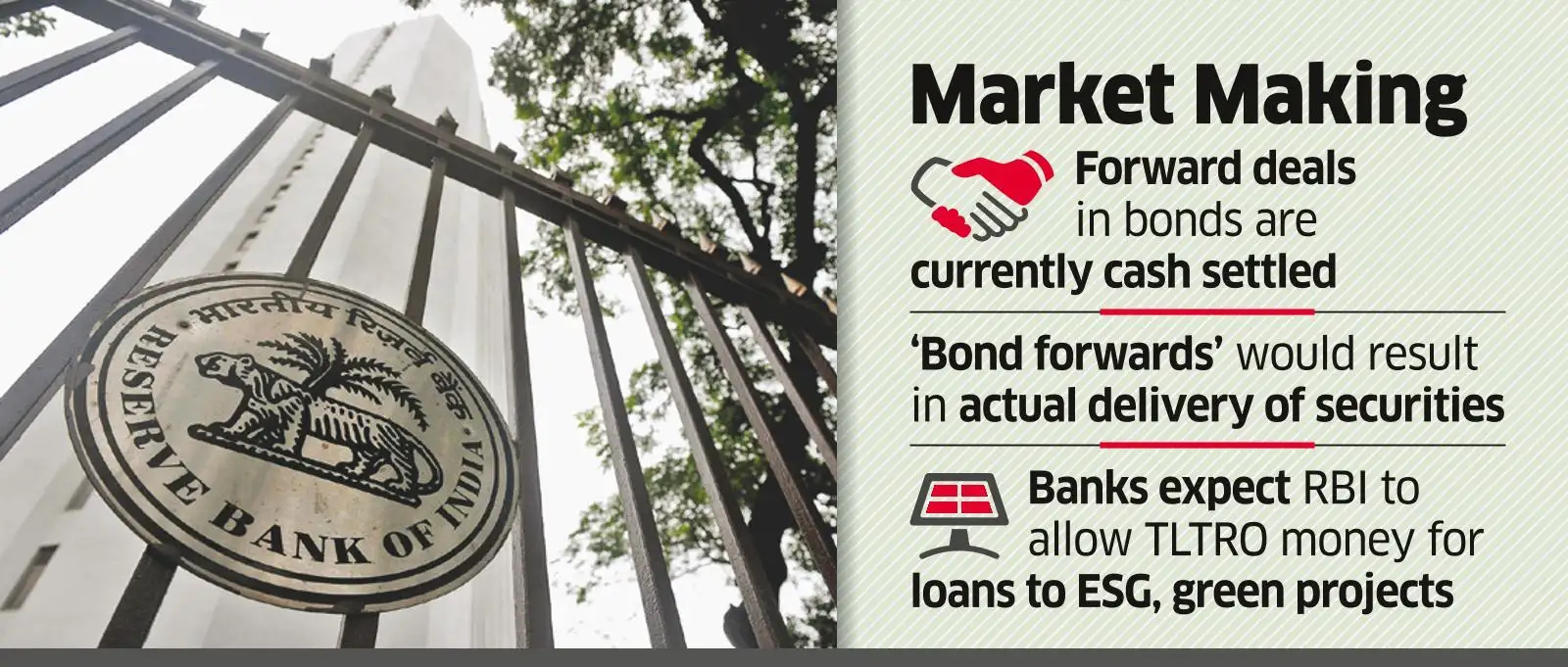 RBI: RBI weighs bond forwards, reaches out to life insurers - The ...