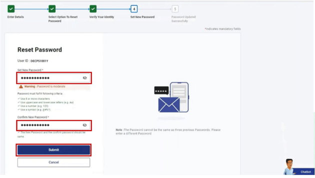 change password income tax portal: How to change password on income tax ...