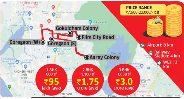 Realty hot spot: A residential and commercial hub in the western ...