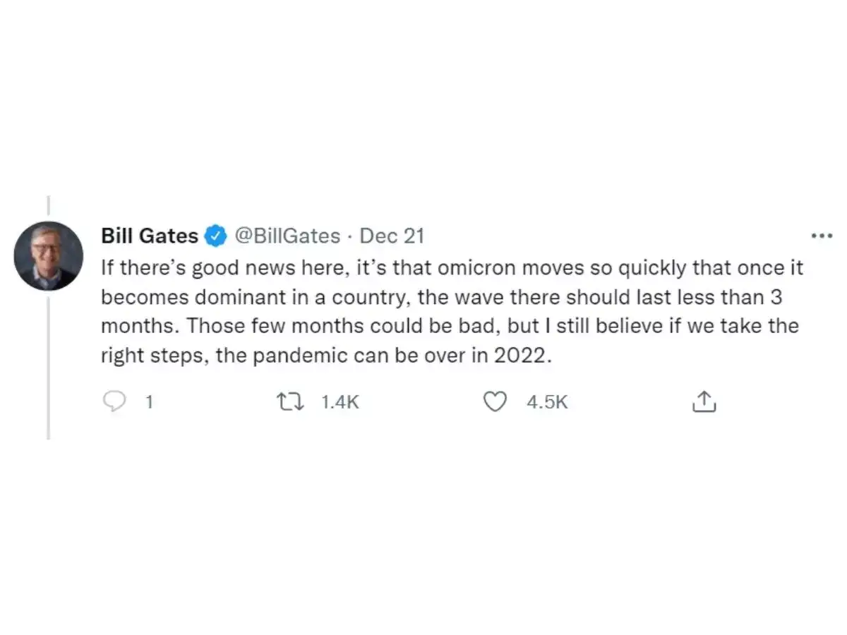 Bill Gates News: Bill Gates warns world is 'entering the worst part of ...