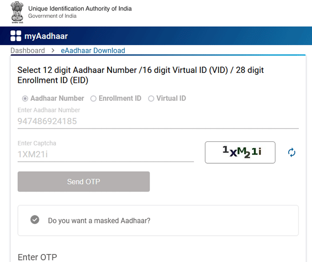 Aadhaar Download: How to download Aadhaar card online from the UIDAI ...