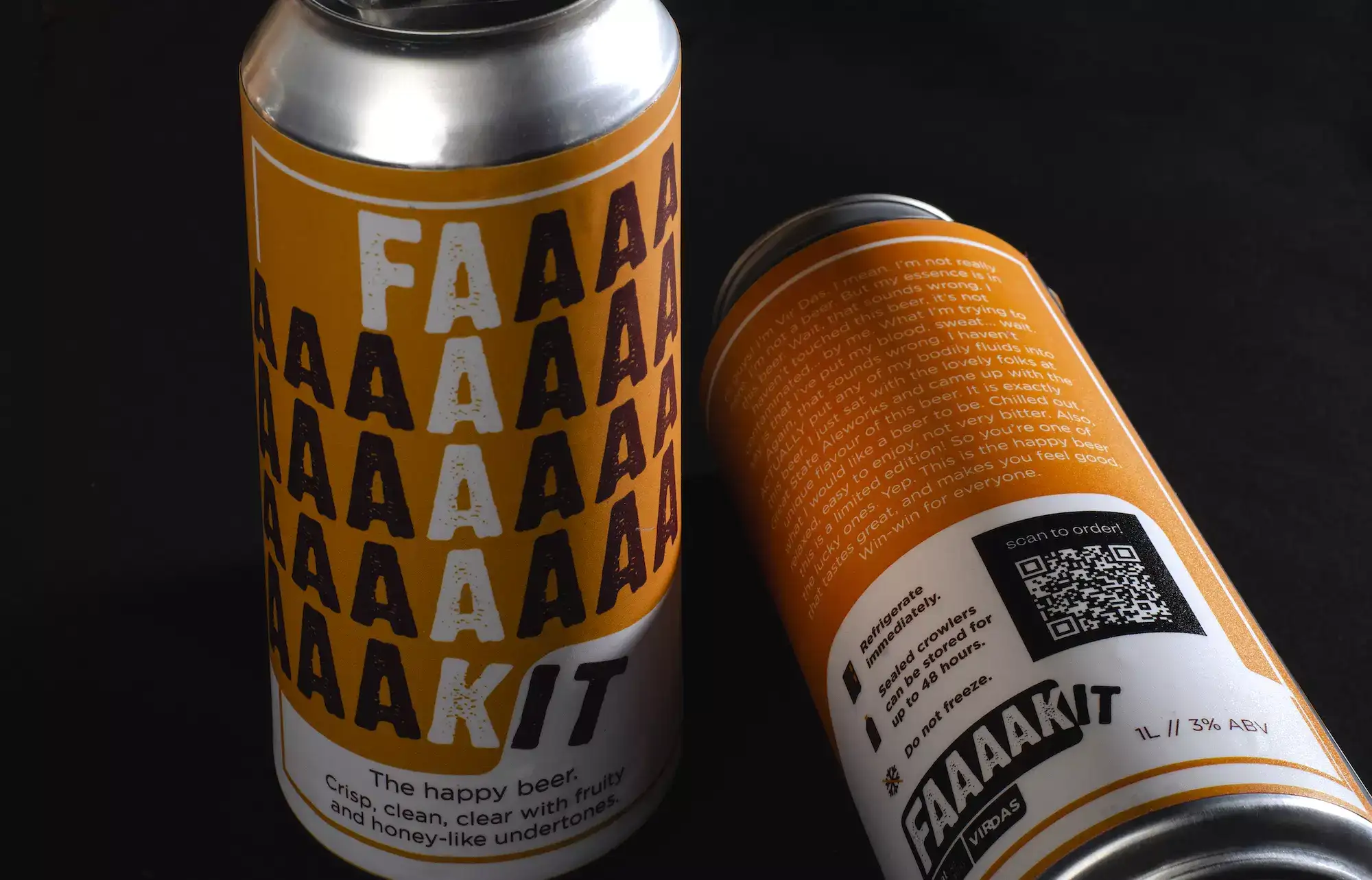 vir das: Comic artist Vir Das launches range of craft beer ‘Faaaak It ...