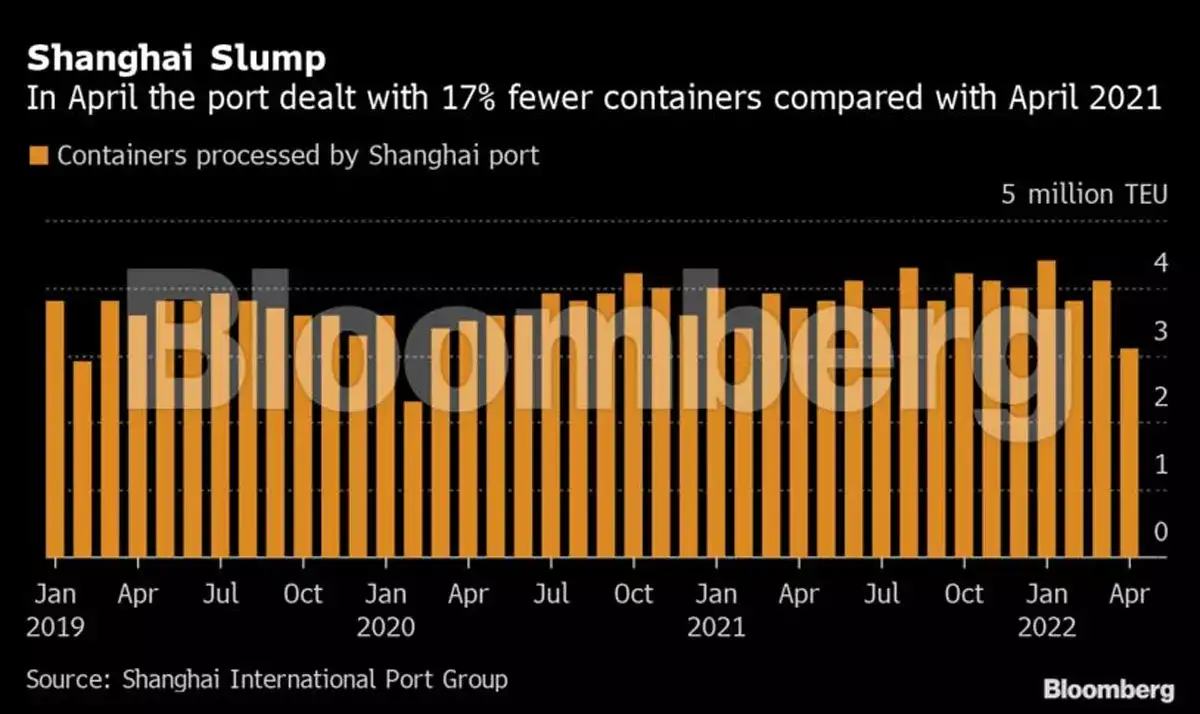 Shanghai Port News: Shanghai port rebounds as lockdown loosens but ...