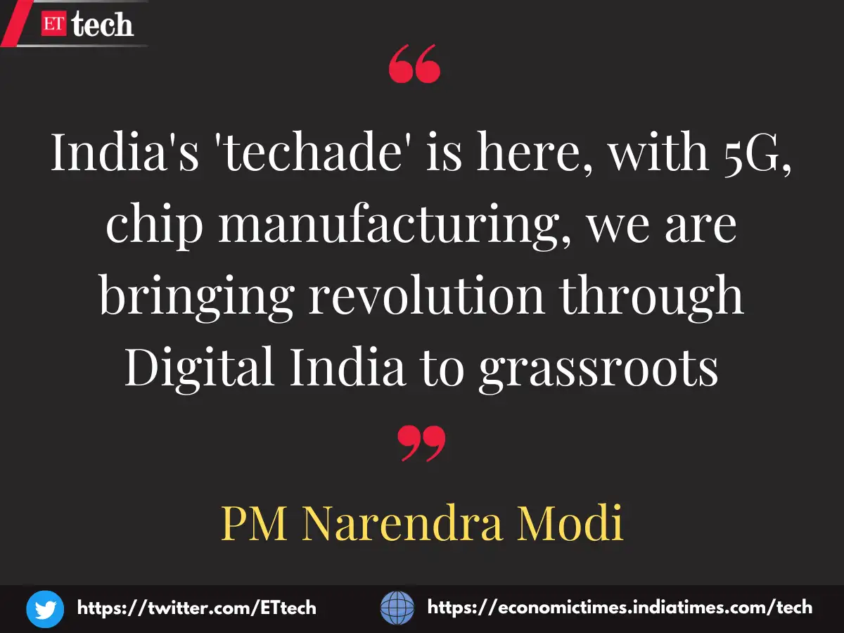 Digital India: India’s techade bringing digital revolution to ...