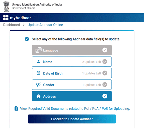 How many times you can update Aadhaar details - The Economic Times