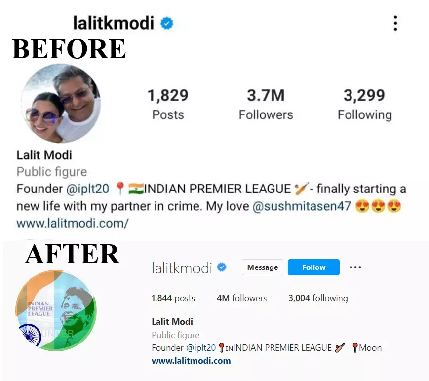 Sushmita Sen break up: Is it splitsville for Lalit Modi & Sushmita Sen ...