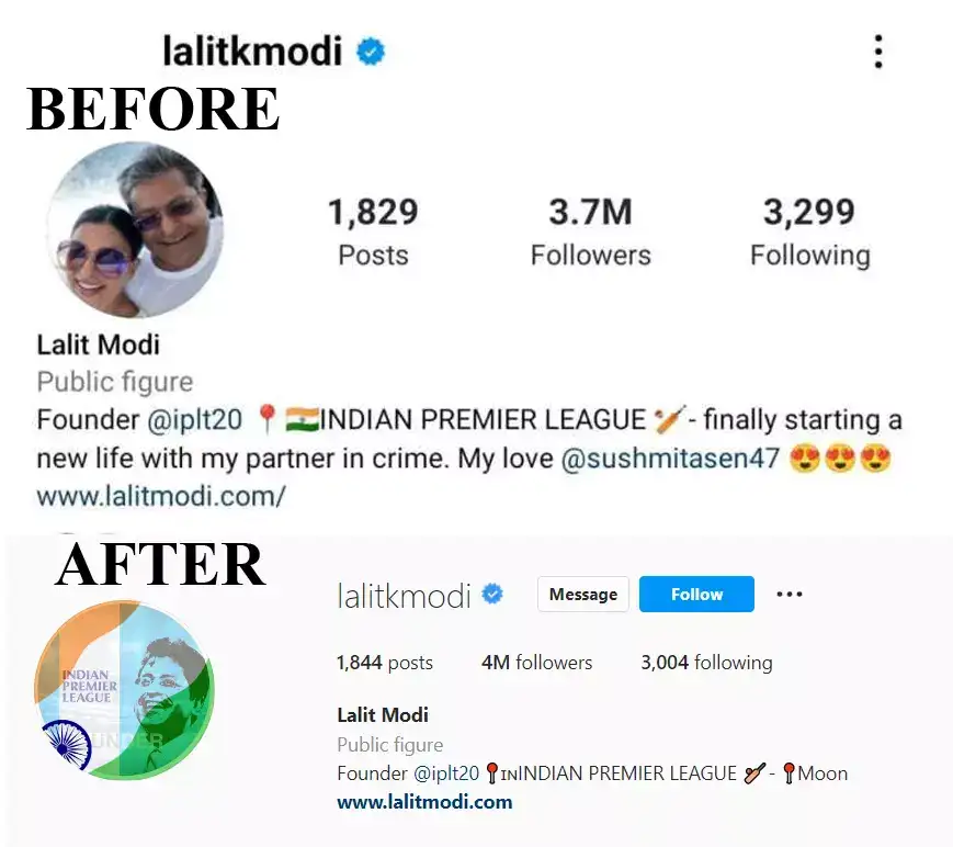 Sushmita Sen break up: Is it splitsville for Lalit Modi & Sushmita Sen ...