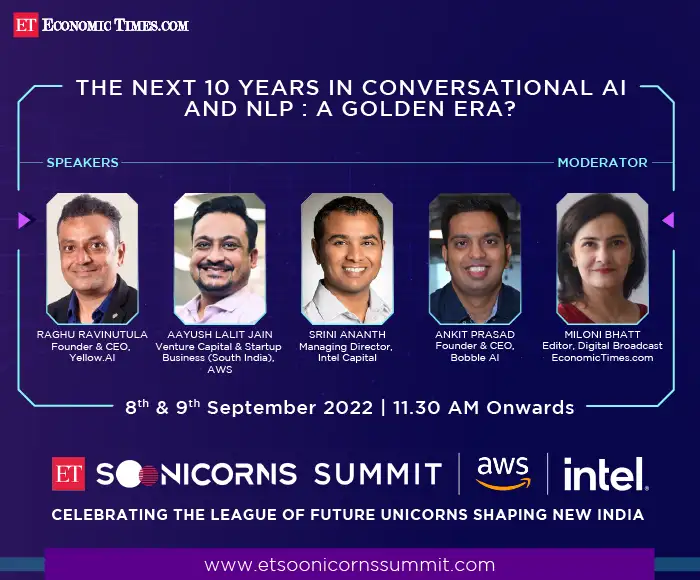 ET Soonicorns Summit: Watch startups from Web3, fintech, gametech ...