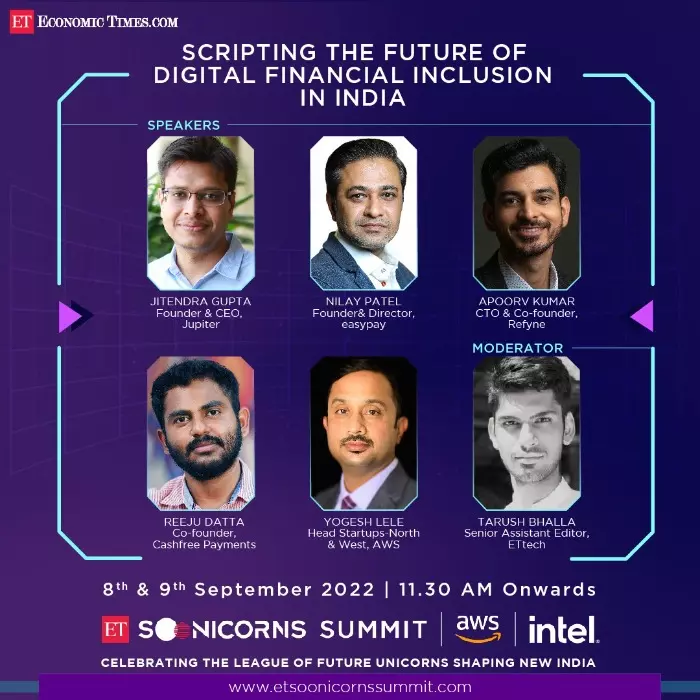 ET Soonicorns Summit 2022: What to expect at Day 1 of India’s first startup initiative to ...