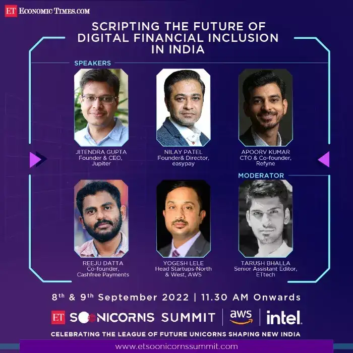 Et Soonicorns Summit 2022 What To Expect At Day 1 Of Indias First Startup Initiative To