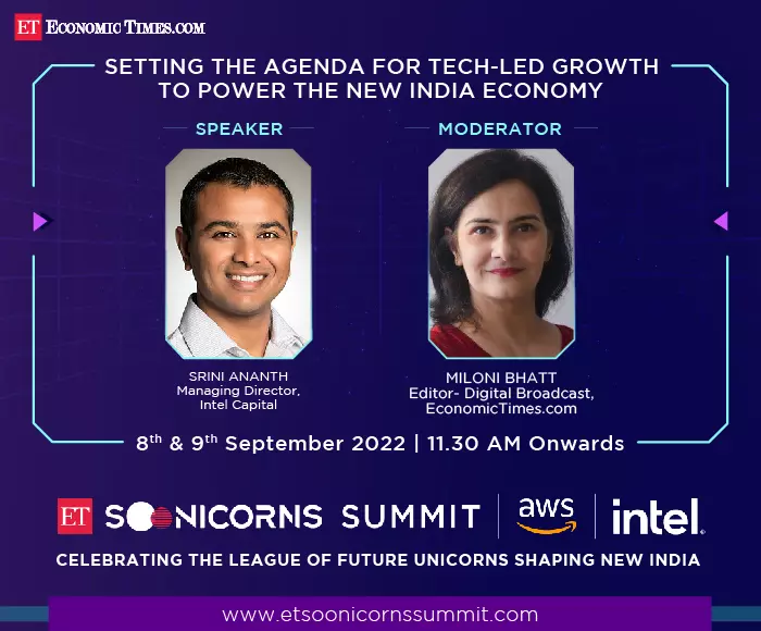 ET Soonicorns Summit 2022: What to expect at Day 1 of India’s first startup initiative to ...