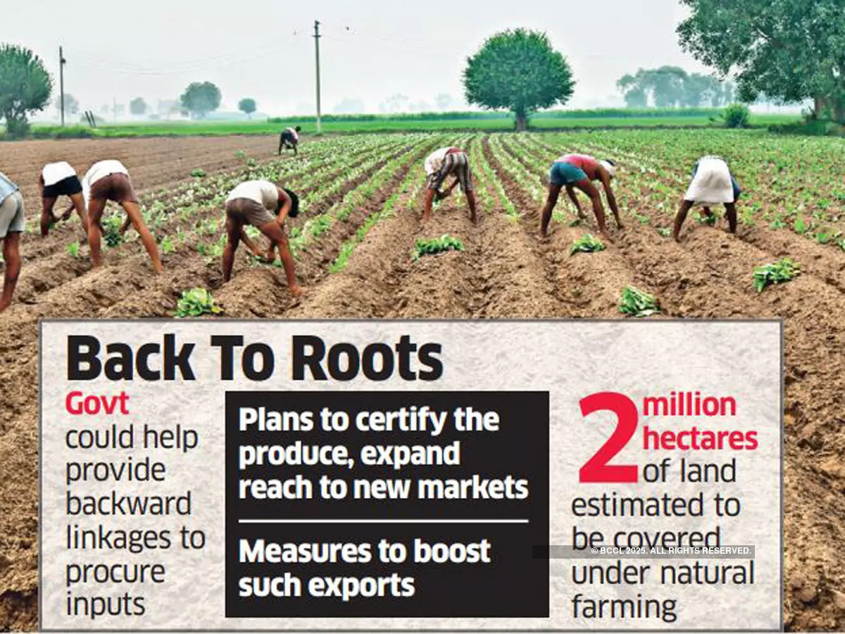 natural farming: On the cards: Sops for natural farming - The Economic ...