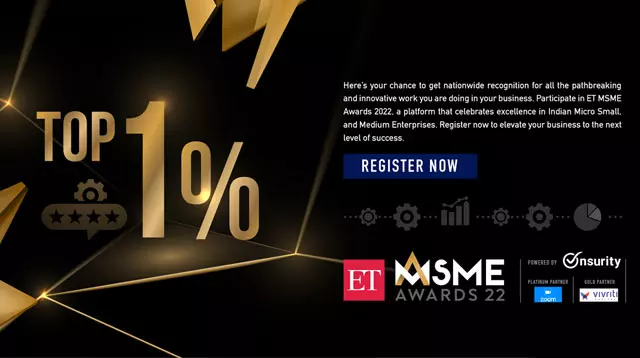 Indian MSME: ET MSME Awards 2022: Third edition of India’s most influential awards to recognise ...