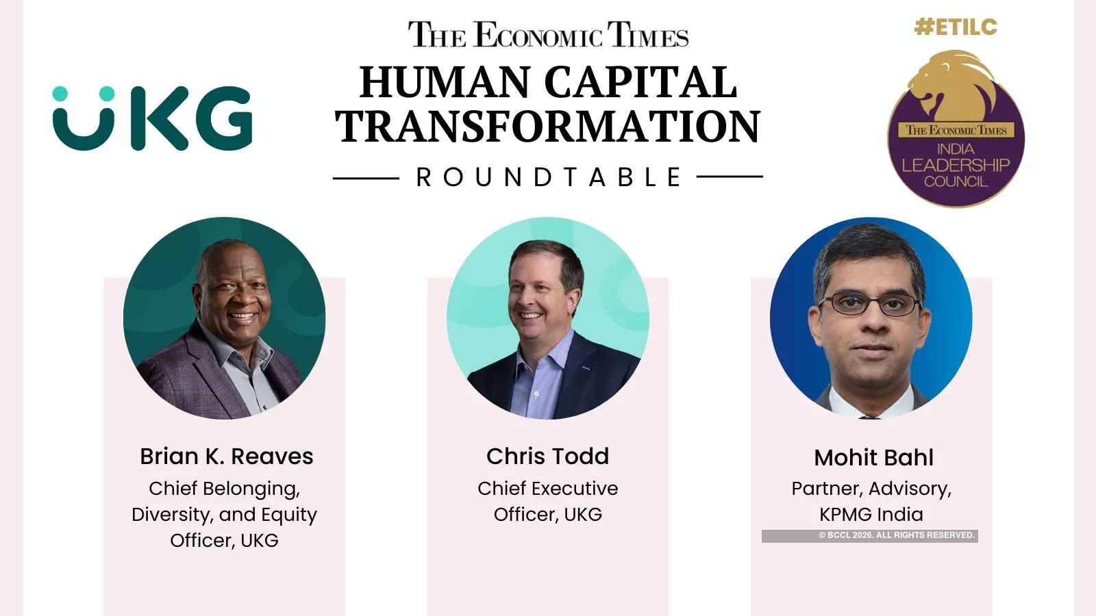 Human capital transformation: UKG and ETILC Roundtable - The Economic Times