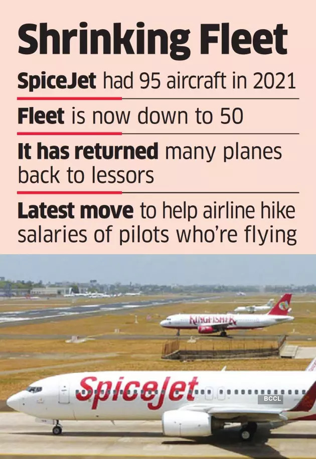 spicejet pilots: SpiceJet sends 80 pilots on 3-month Leave Without Pay ...