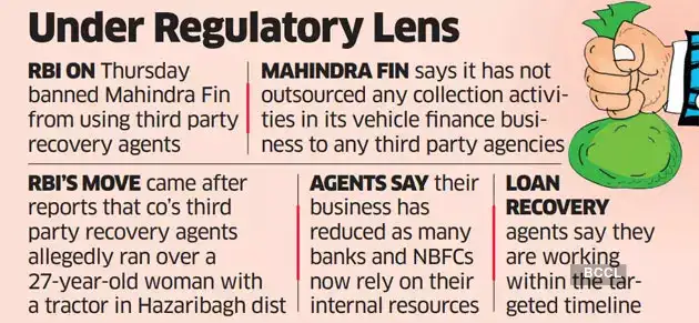 Loan recovery agents face RBI heat for unfair practices - The Economic ...