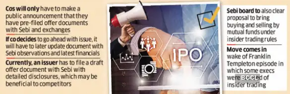 IPO documents: Sebi set to allow confidential pre-filing of IPO ...