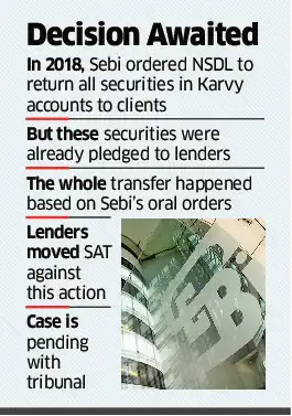 Karvy Broking: Are Sebi's oral orders valid, ask lenders to Karvy ...