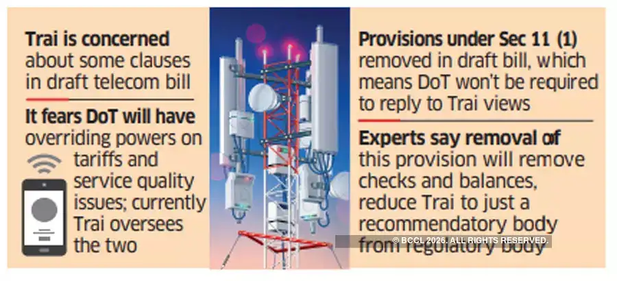 DoT will seek to address Trai concerns on dilution of power - The ...
