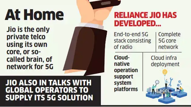 jio 5g: Jio to incorporate local tech in 5G rollout - The Economic Times