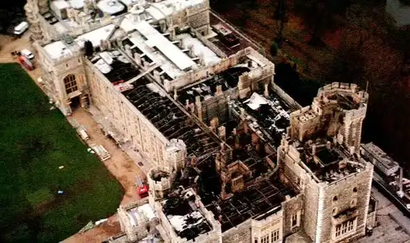windsor castle: 30 years of Windsor Castle fire: From destruction to ...