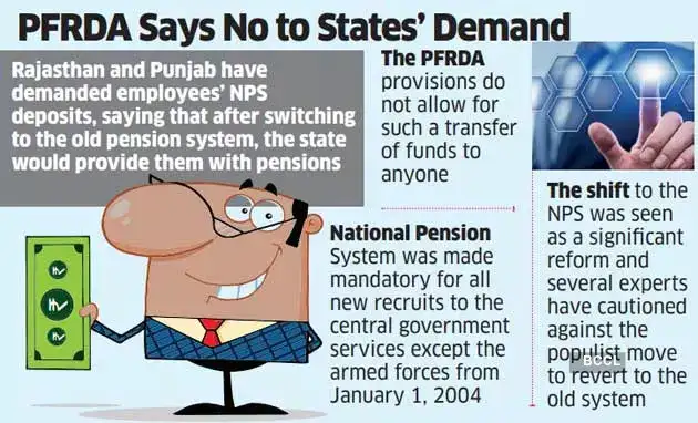 nps: Not possible to transfer savings under NPS to states: Pension ...