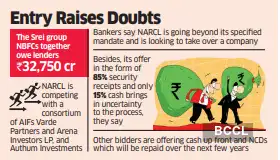 narcl: Bankers question NARCL's offer for twin Srei Group companies ...