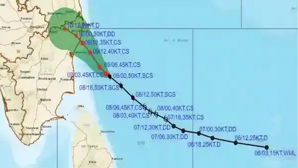 cyclone mandous updates: Cyclone Mandous: South India will continue to ...