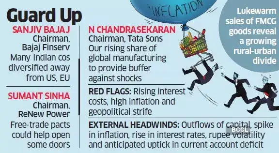 india inc: India in better position to weather shocks, pandemic lessons ...