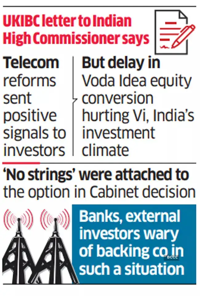 Vi equity conversion: UK-India trade body dials Indian envoy on Vi ...