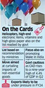 Customs Duty on 35 Items may be Hiked in Budget - The Economic Times